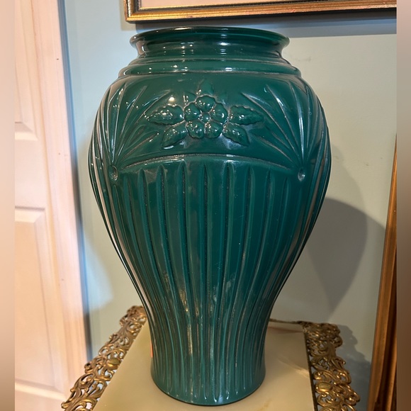 Anchor Hocking | Accents | Vintage Anchor Hocking Cambridge Large Green ...